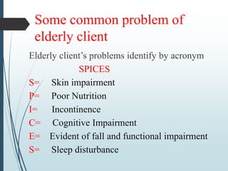 Assessment of Elderly client.pptxjjjjkkkkk | PPT