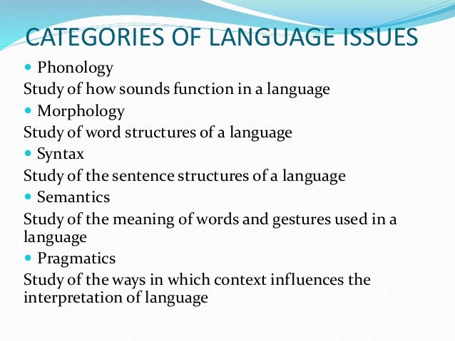 Assessment of english language learners final