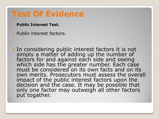 Assessment of evidence | PPTX