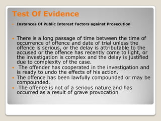 Assessment of evidence | PPTX
