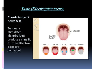 Assessment of facial nerve function | PPTX