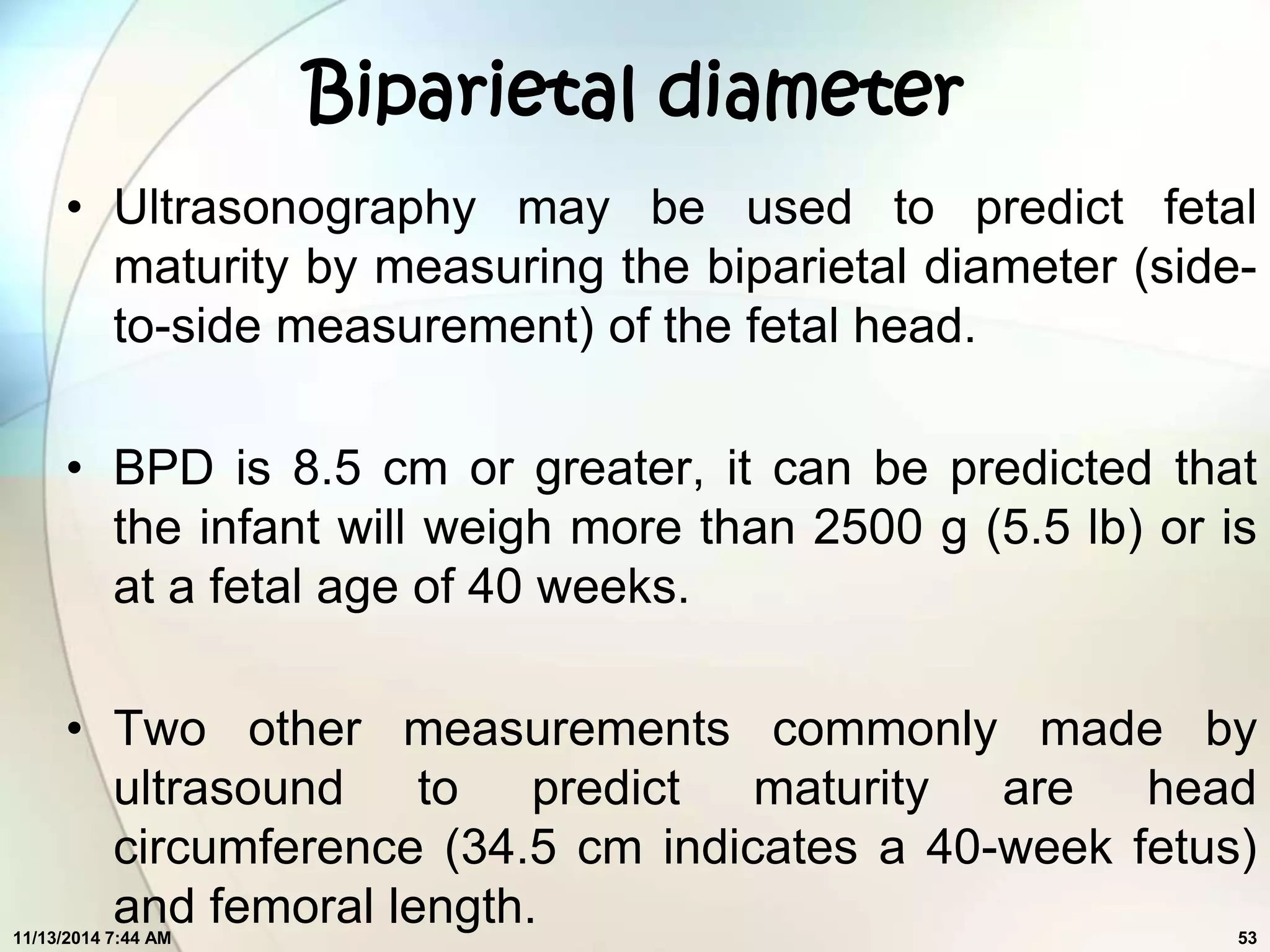 Assessment of fetal wellbeing | PPTX