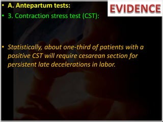 Assessment of Fetal Well being - Dr Padmesh - Neonatology | PPTX