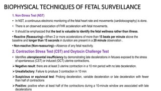 ASSESSMENT OF FETAL WELL BEING in obstetric bms.pptx | Pregnancy ...