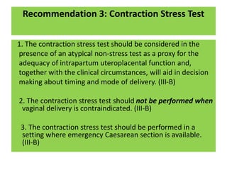 Assessment of fetal wellbeing in pregnancy and labour | PPTX