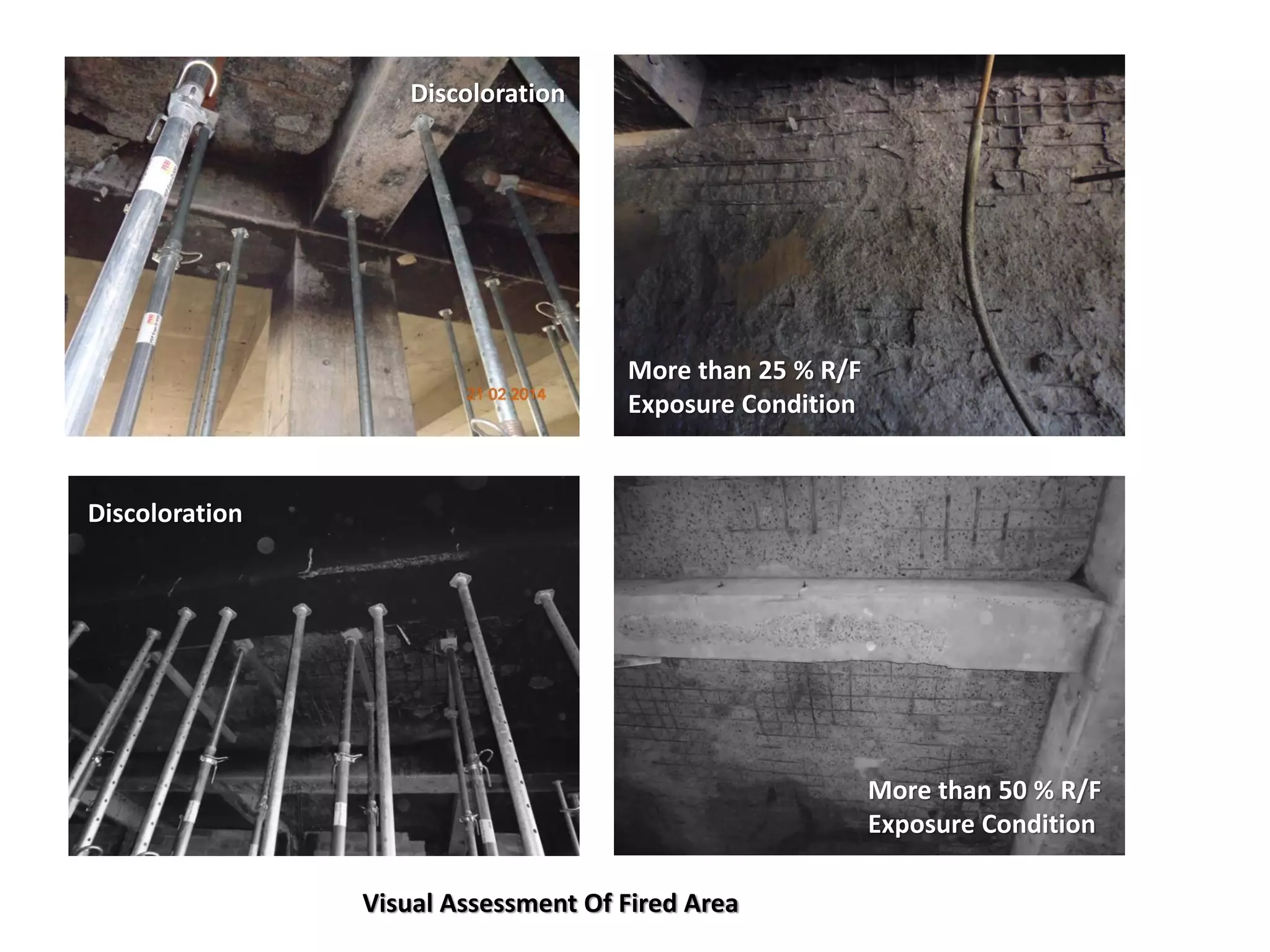 Assessment of fire damage and structural rectification process. | PDF