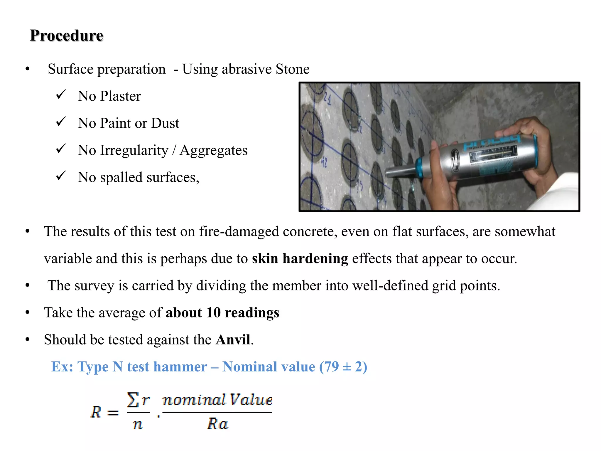 Assessment of fire damage and structural rectification process. | PDF