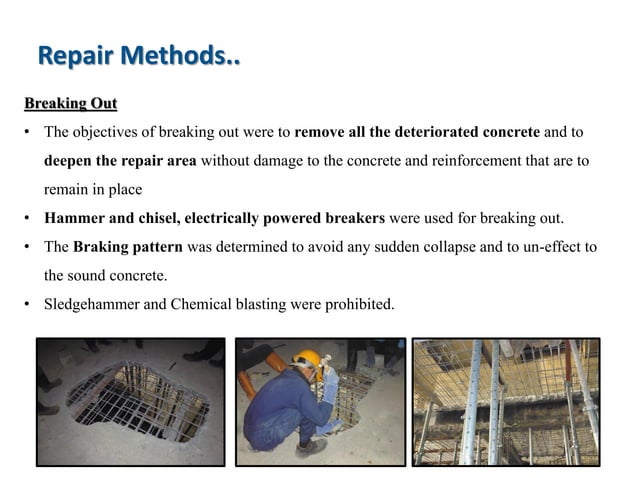 Assessment of fire damage and structural rectification process. | PDF ...
