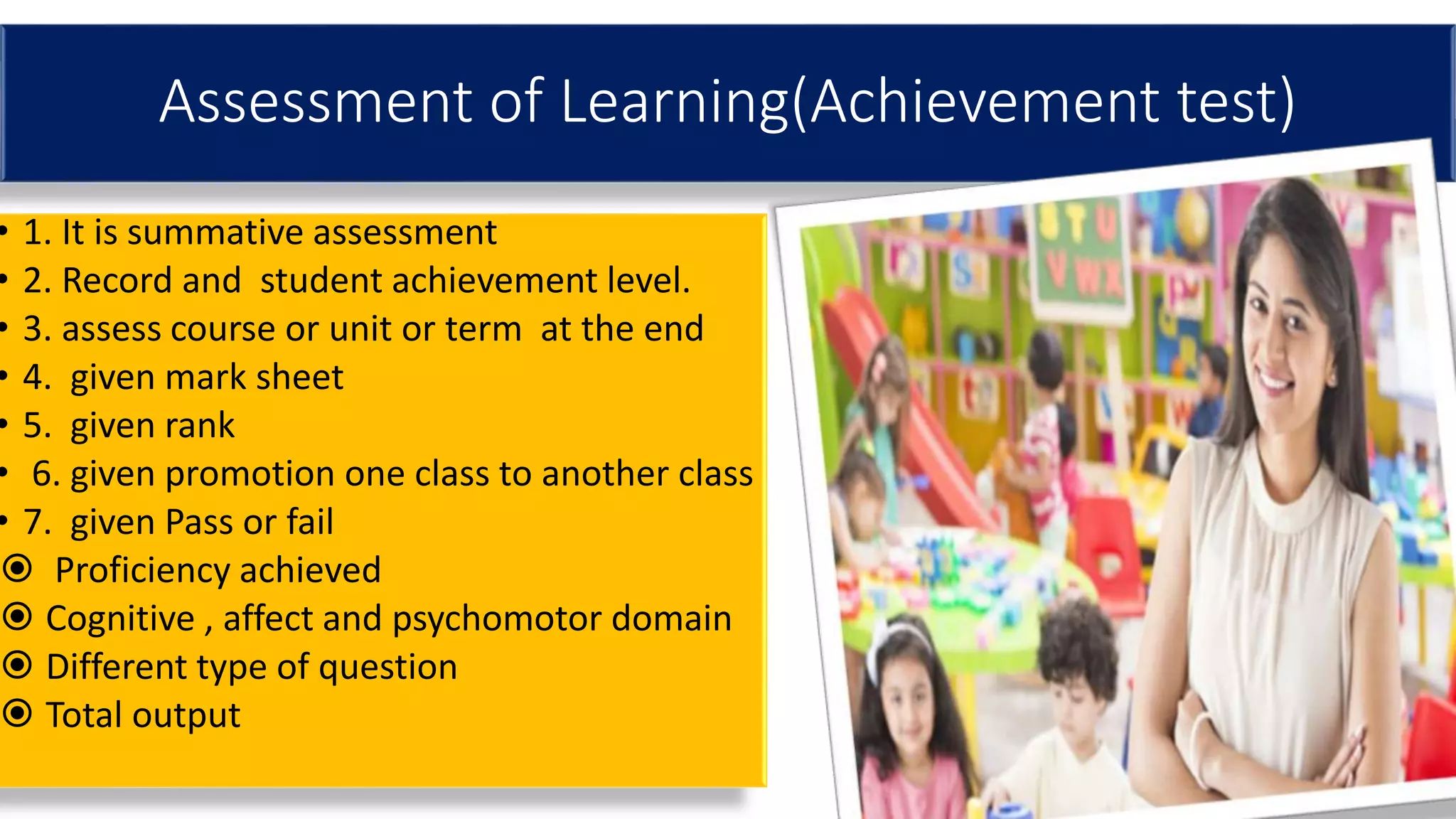 Assessment of for as learning+ | PPTX