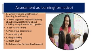 Assessment of for as learning+ | PPTX