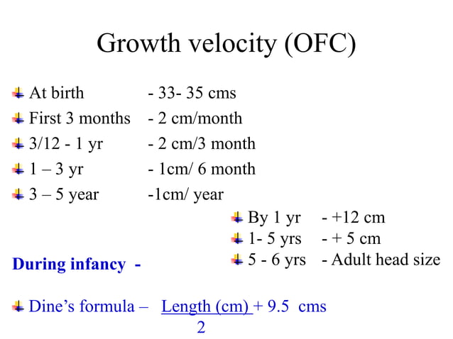 Assessment of Growth and Development in Infants and Children | PPTX ...