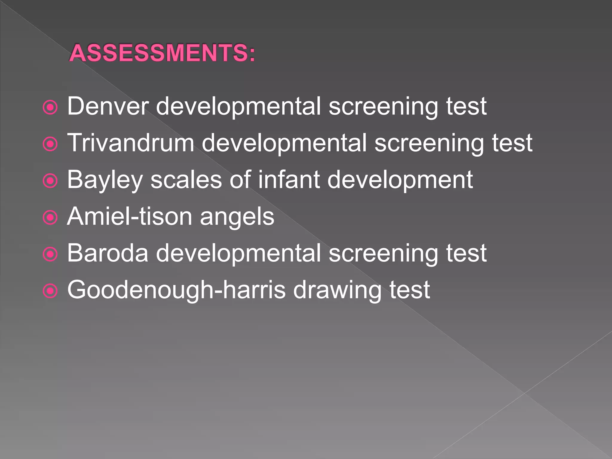 ASSESSMENT OF GROWTH AND DEVELOPMENT | PPTX