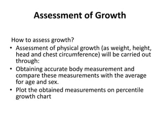 Growth and development of a child and pt | PDF
