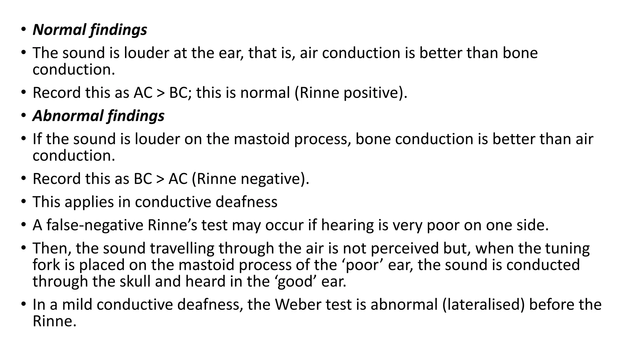 ASSESSMENT OF HEARING | PDF | Ear, Nose and Throat Conditions ...