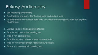 Assessment of hearing | PDF