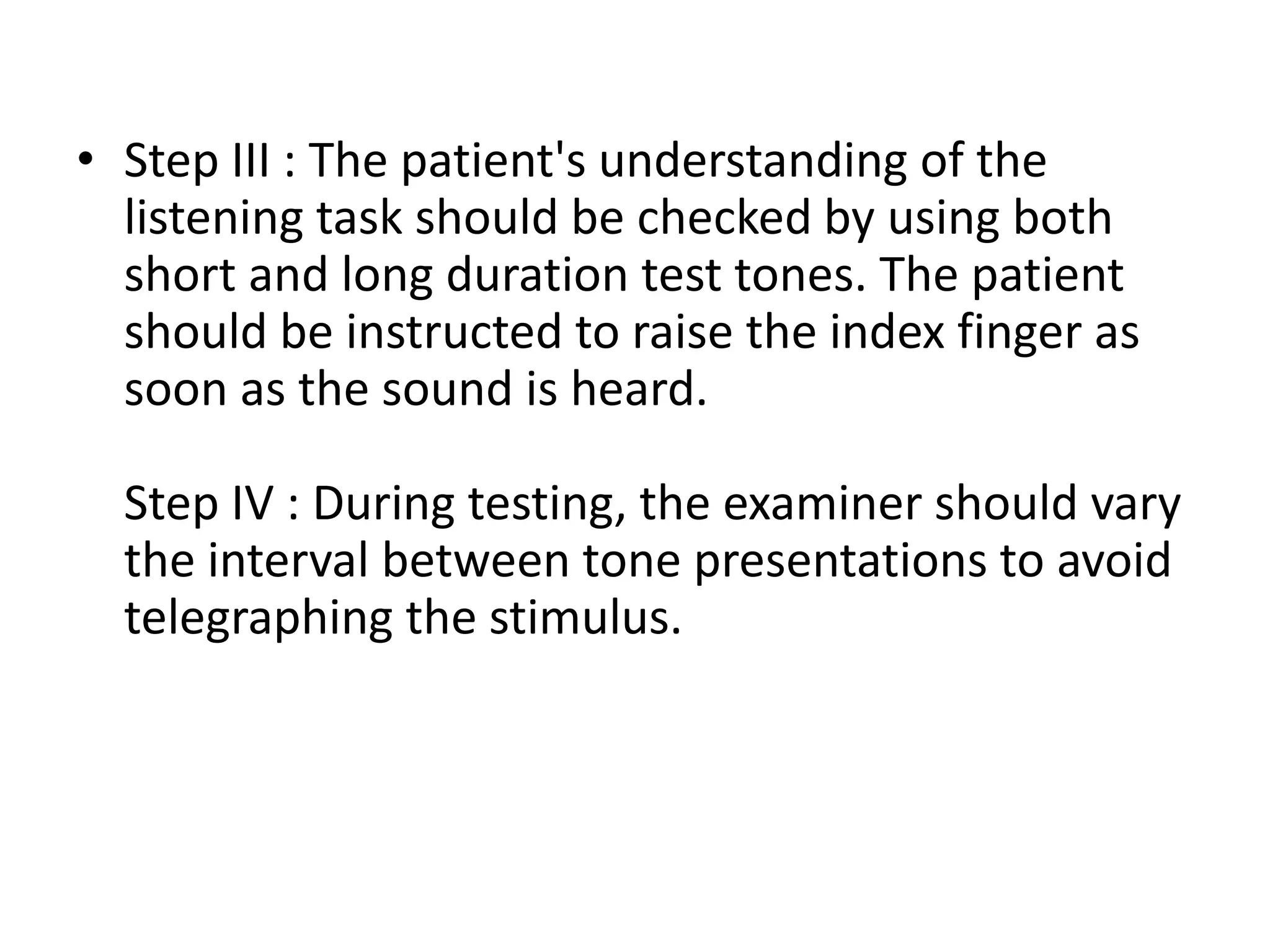 Assessment of hearing | PPTX