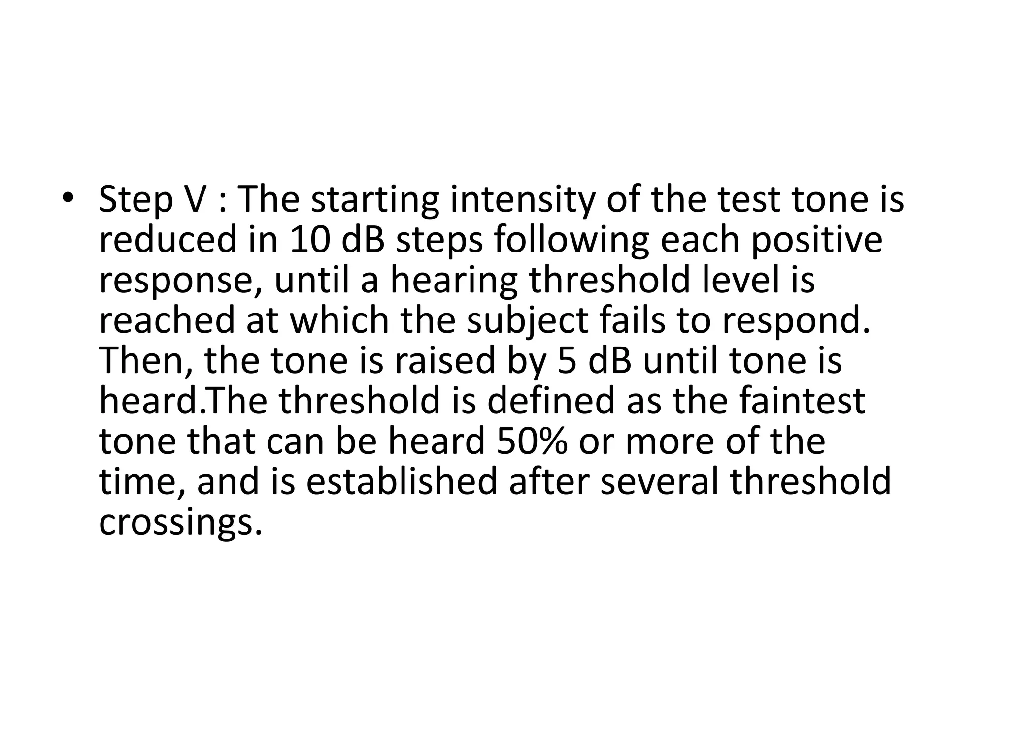 Assessment of hearing | PPTX
