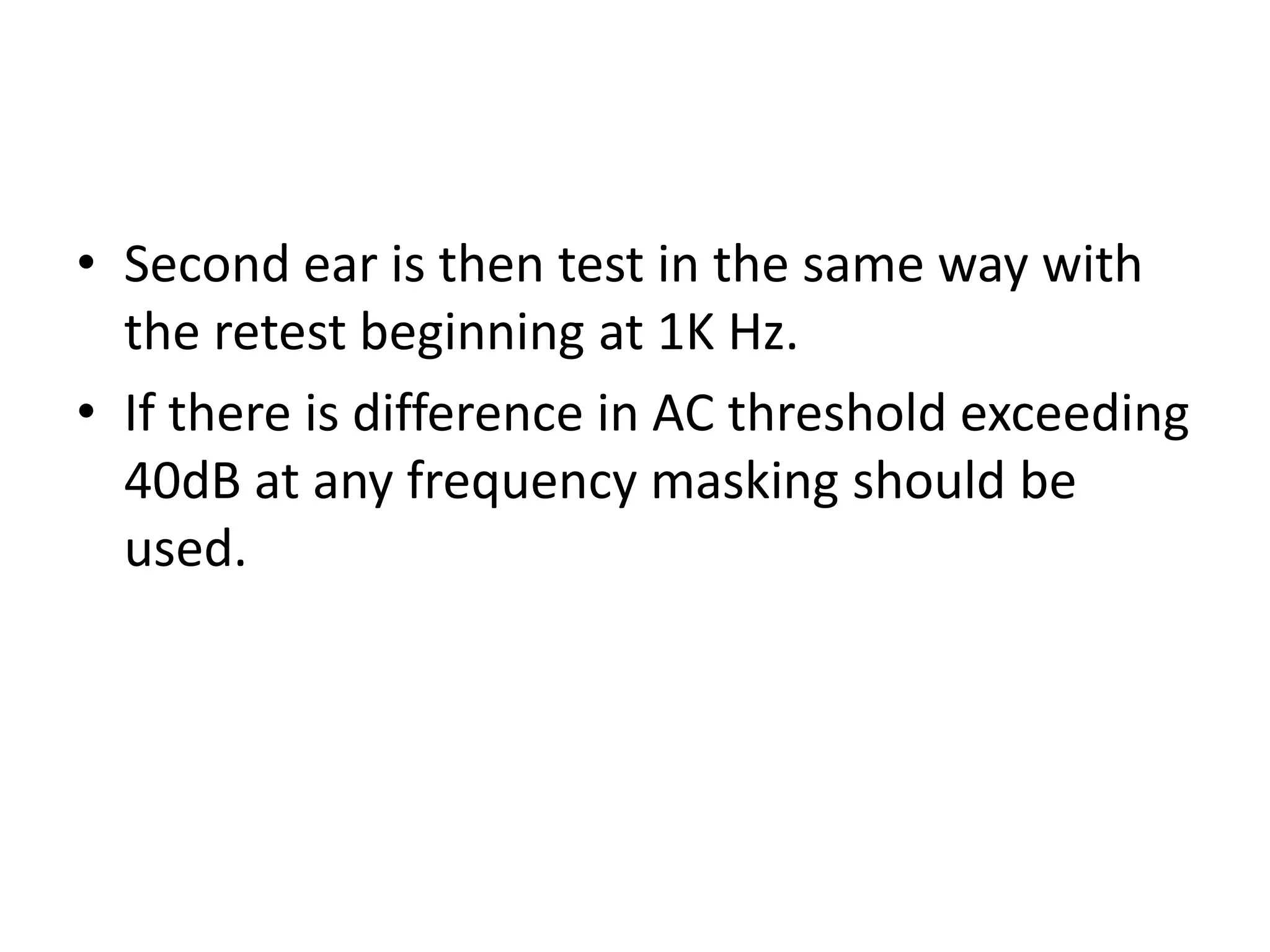 Assessment of hearing | PPTX