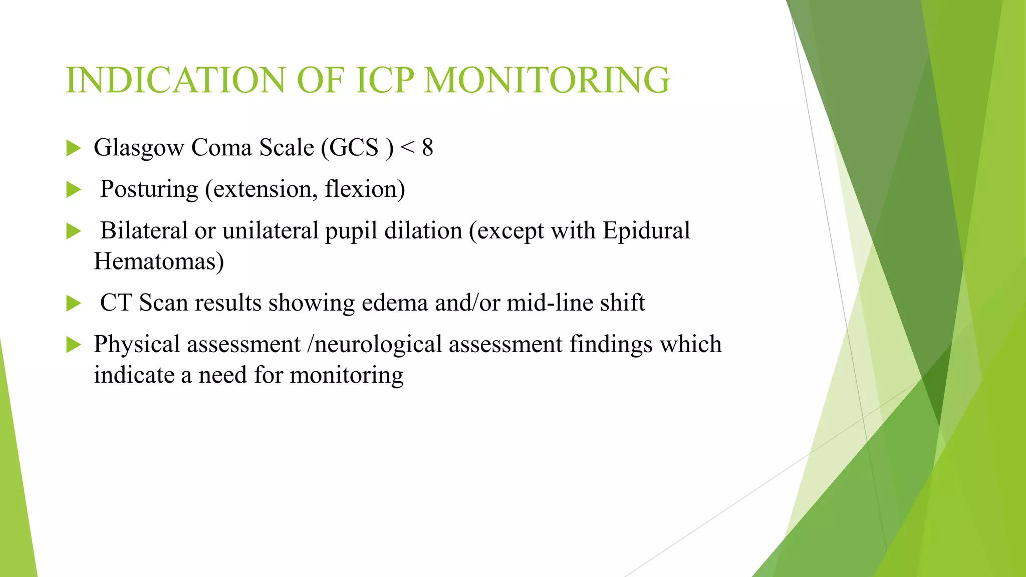 Assessment of increased intracranial pressure | PPTX