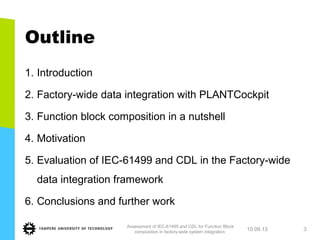 Assessment of IEC-61499 and CDL for Function Block composition in ...
