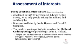 Assessment of interest.pdf swwwewewewewhen | PDF