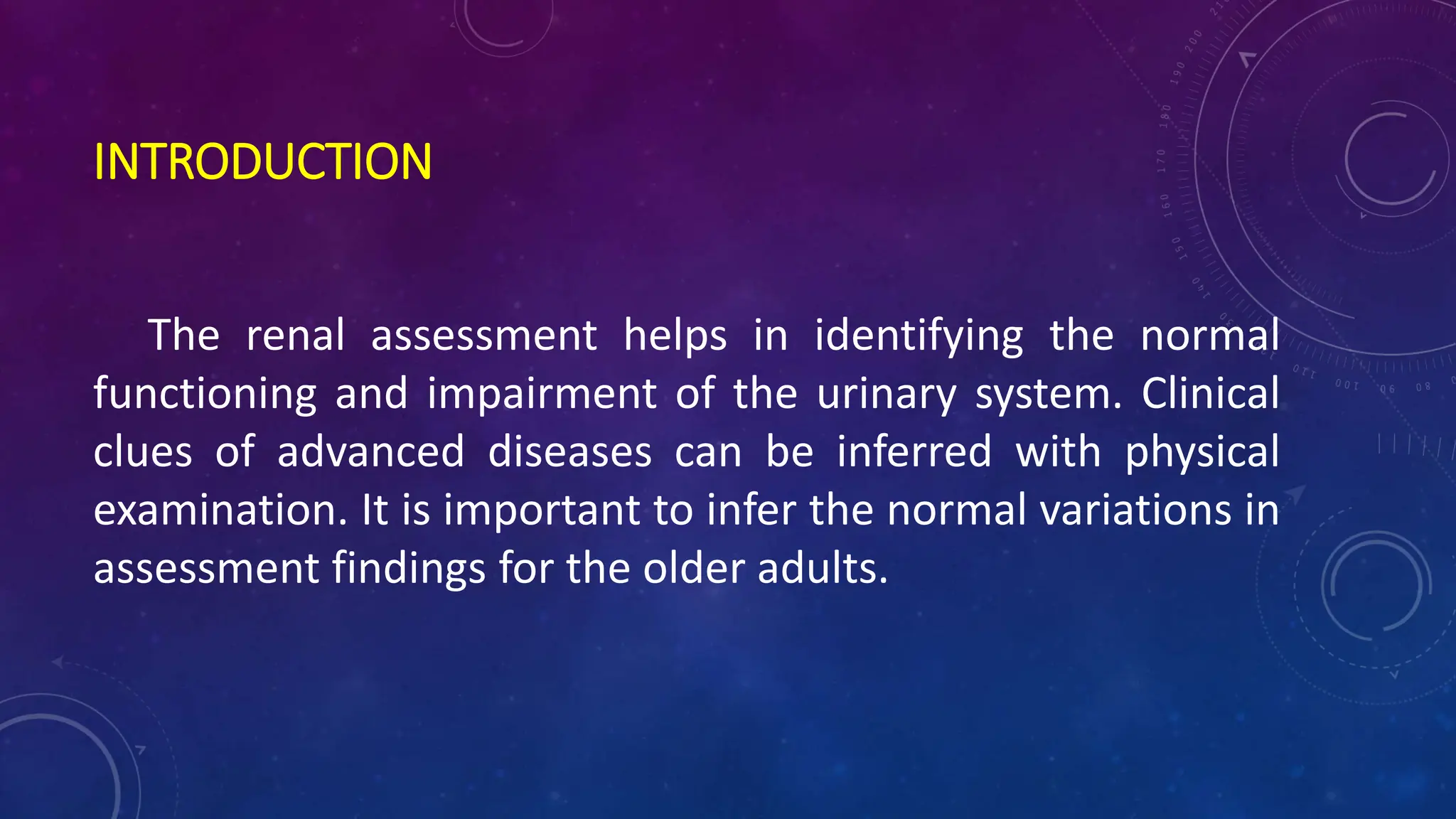 Assessment of Kidney and Urinary System.pptx