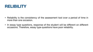 Assessment of knowledge | PDF