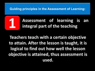 Assessment of learning | PPT