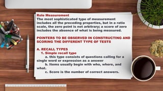 Assessment of learning | PPT
