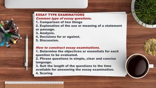 Assessment of learning | PPTX