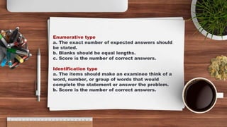 Assessment of learning | PPT