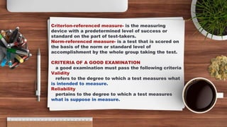 Assessment of learning | PPT