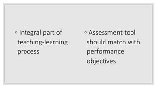 Assessment of learning.pptx | Educational Assessment | Education