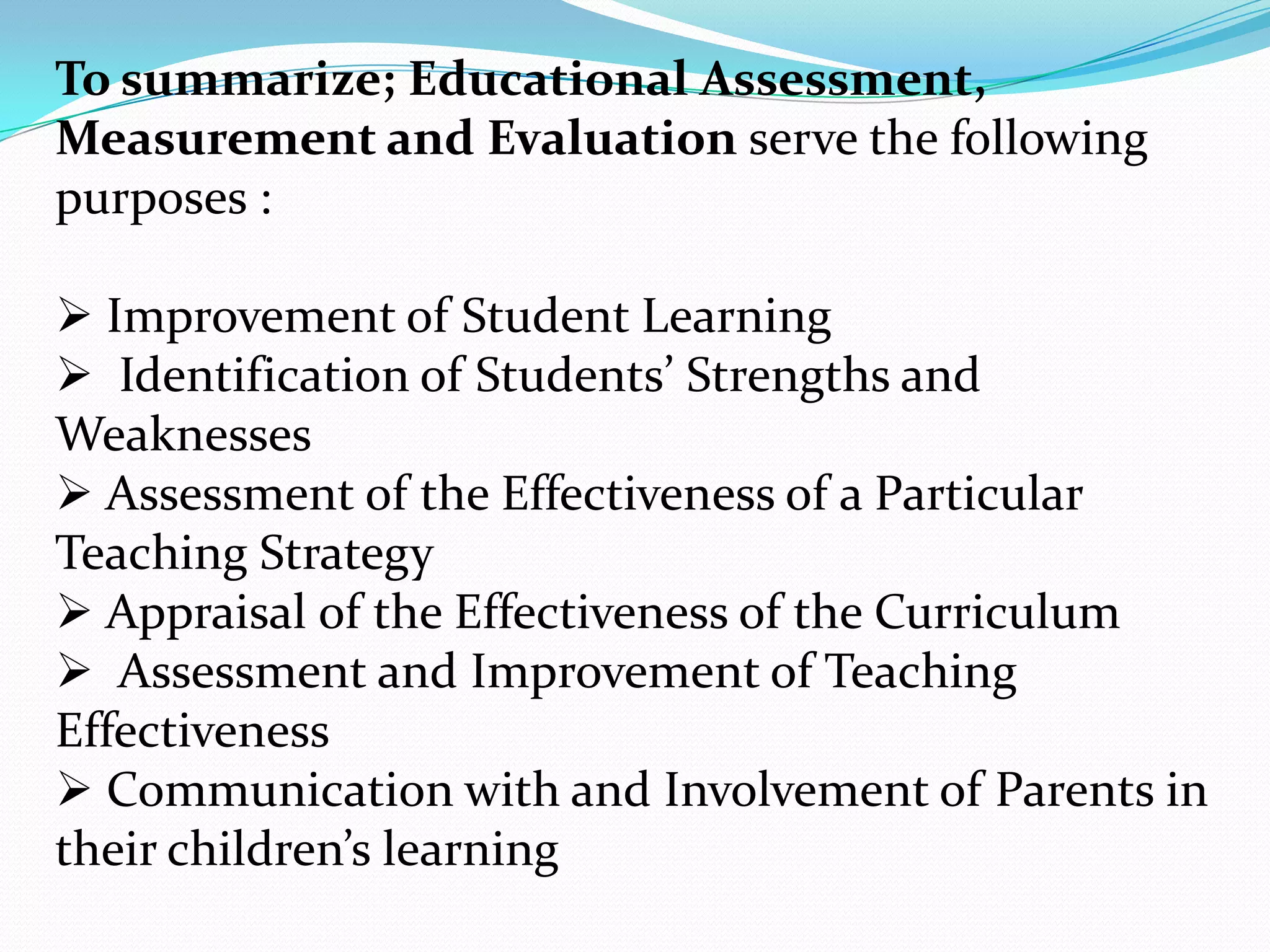 Assessment of learning 1 | PPTX