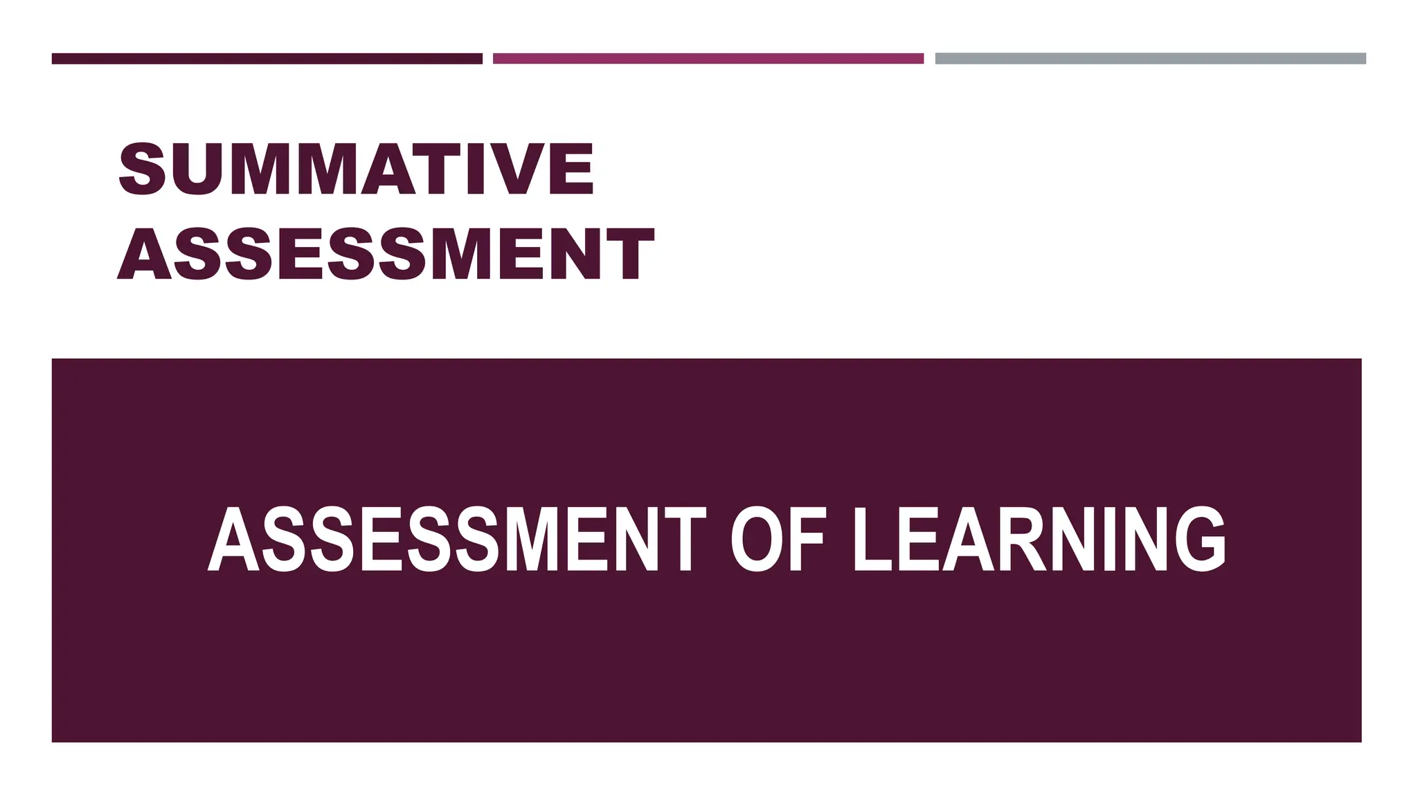 Assessment of Learning 2 (assessment).pptx