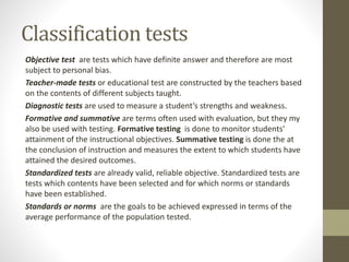 Assessment of learning ( Anna Marie Pajara | PPTX