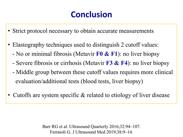 Assessment of liver fibrosis by us elastography | PPTX
