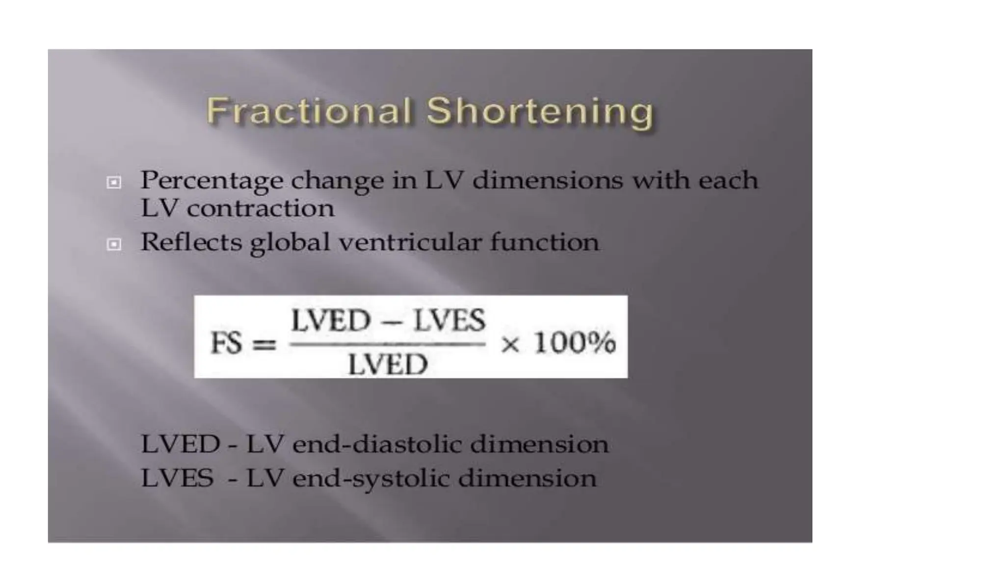 assessment of lv systolic function by echocardiographypptx | PPTX
