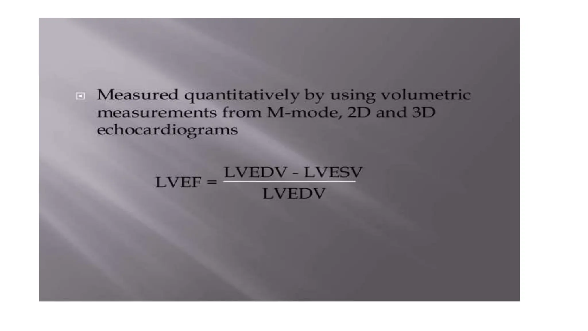 assessment of lv systolic function by echocardiographypptx | PPTX
