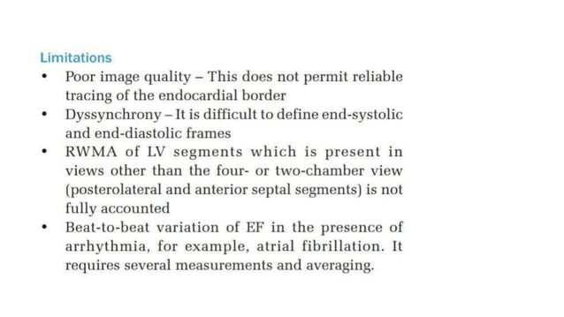 assessment of lv systolic function by echocardiographypptx | PPT