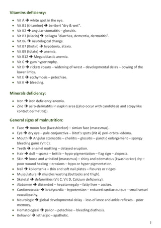 Assessment of malnutrition | PDF | Blood Disorders | Diseases and ...