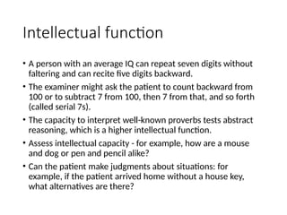 assessment of mental status-1.pptx in nursing | PPT