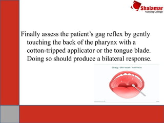 Assessment of Mouth &Pharynx | PDF
