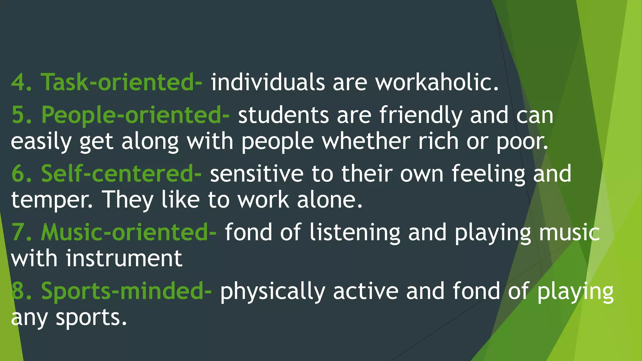 Assessment of multiple talents | PPTX