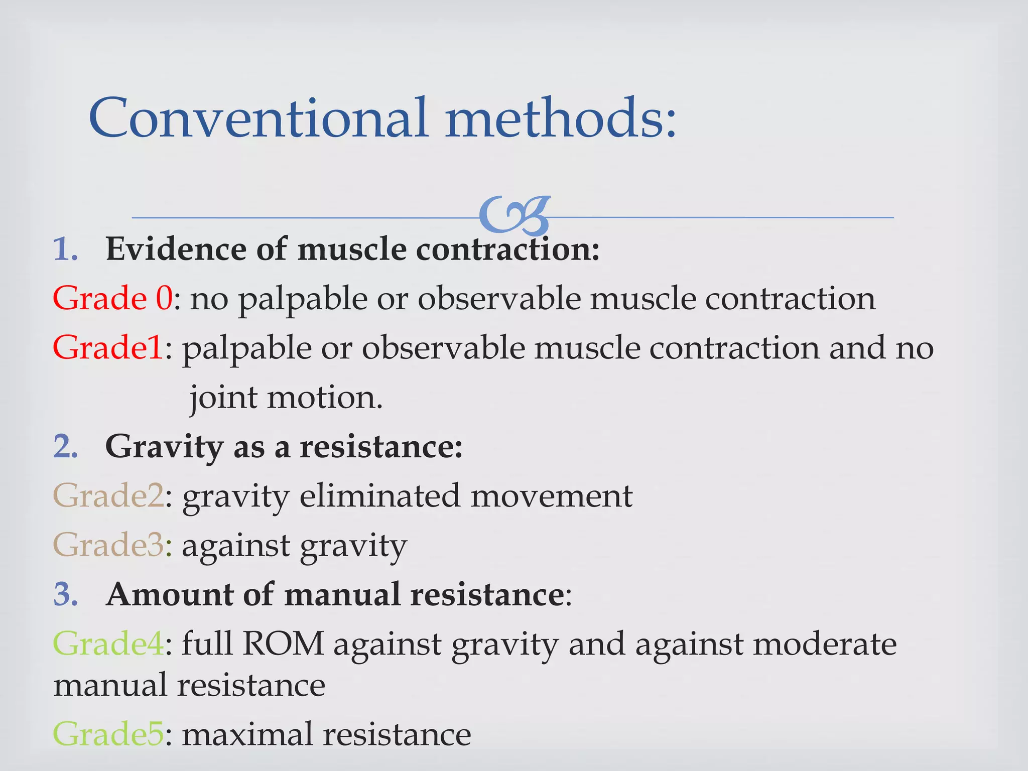 Assessment of muscle power | PPTX