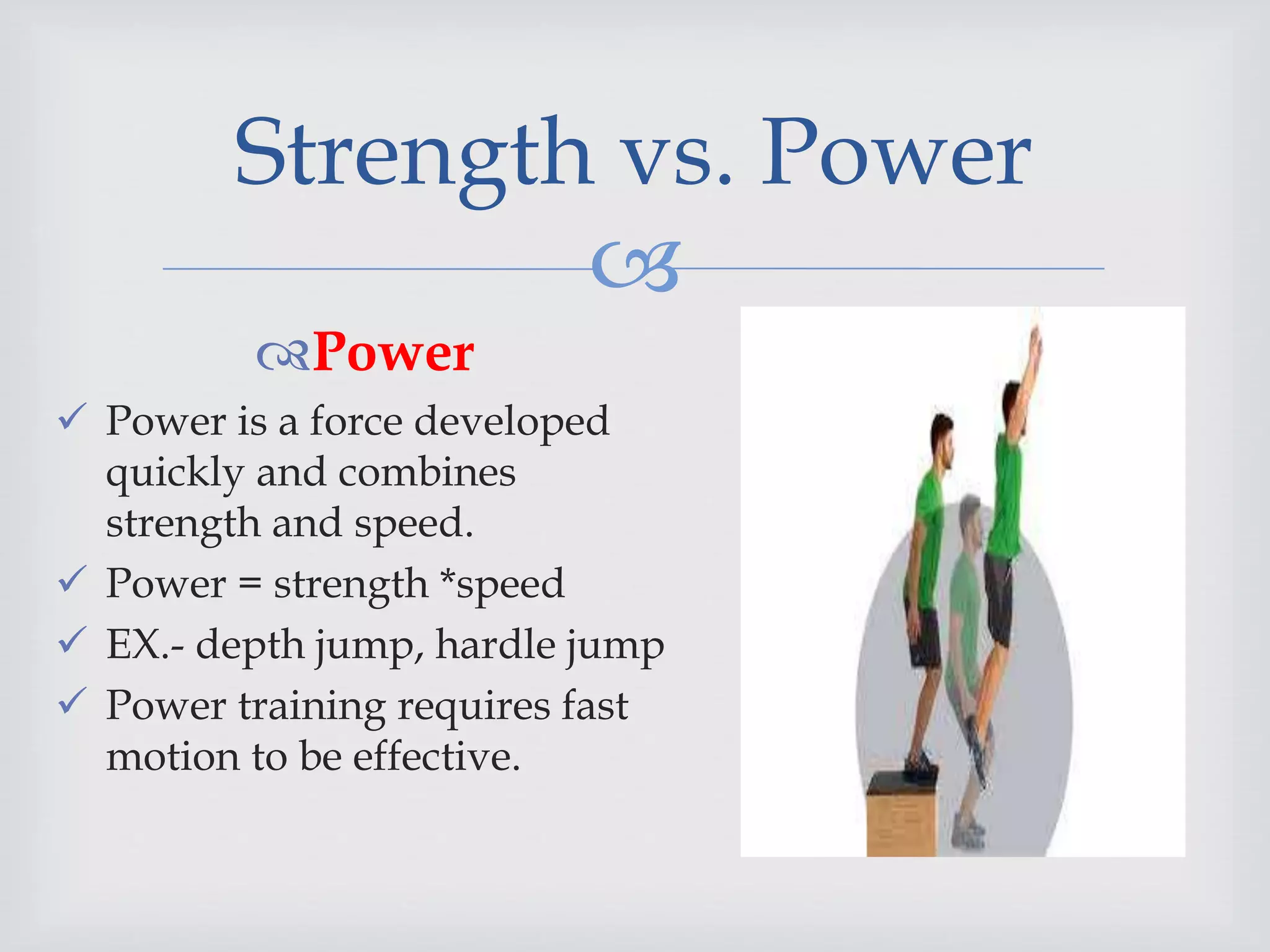 Assessment of muscle power | PPTX