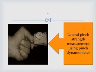 Assessment of muscle power | PPTX