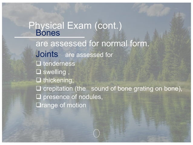 Assessment of musculoskeletal system | PPT