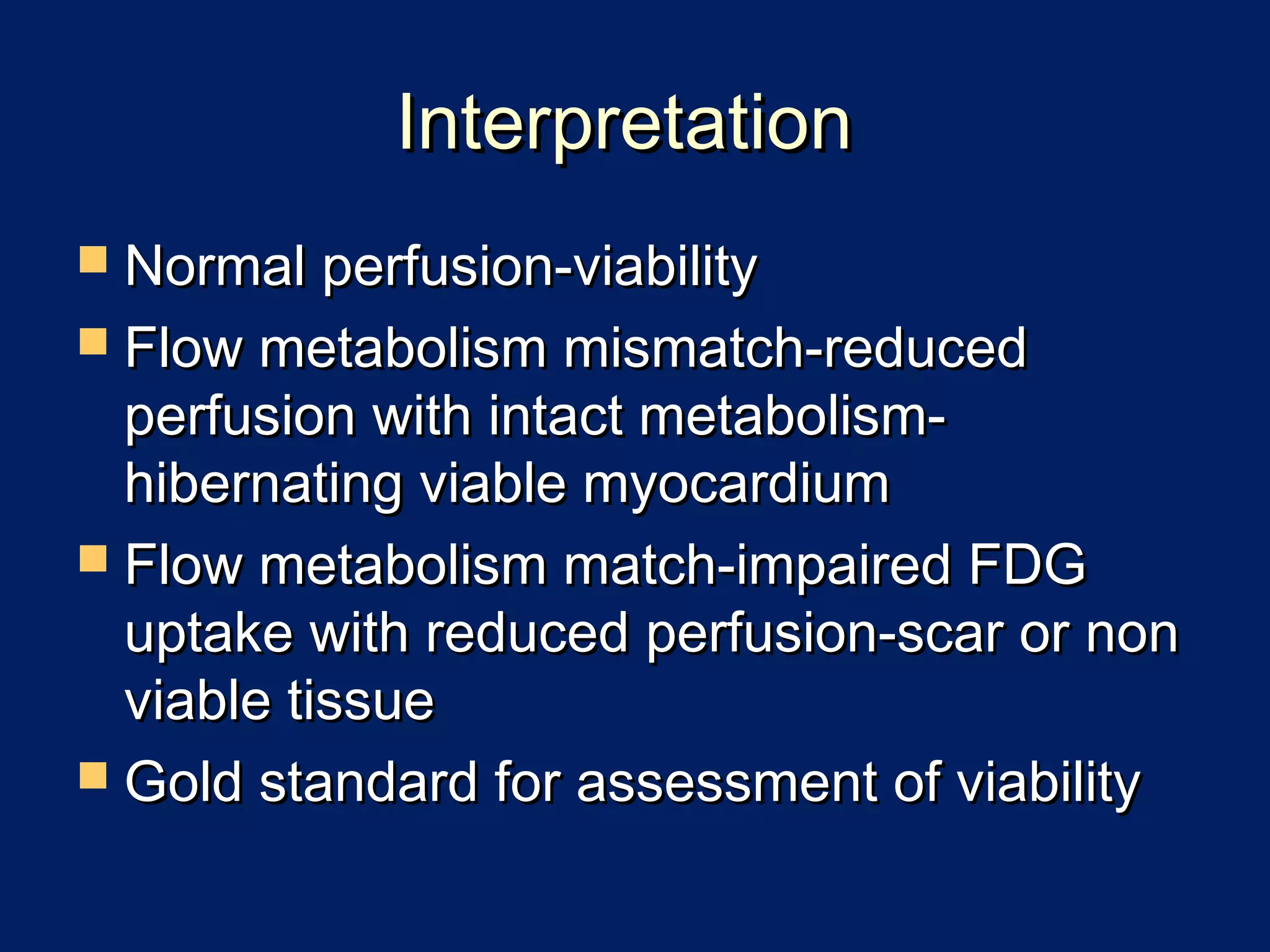 Assessment of myocardial viability | PPT