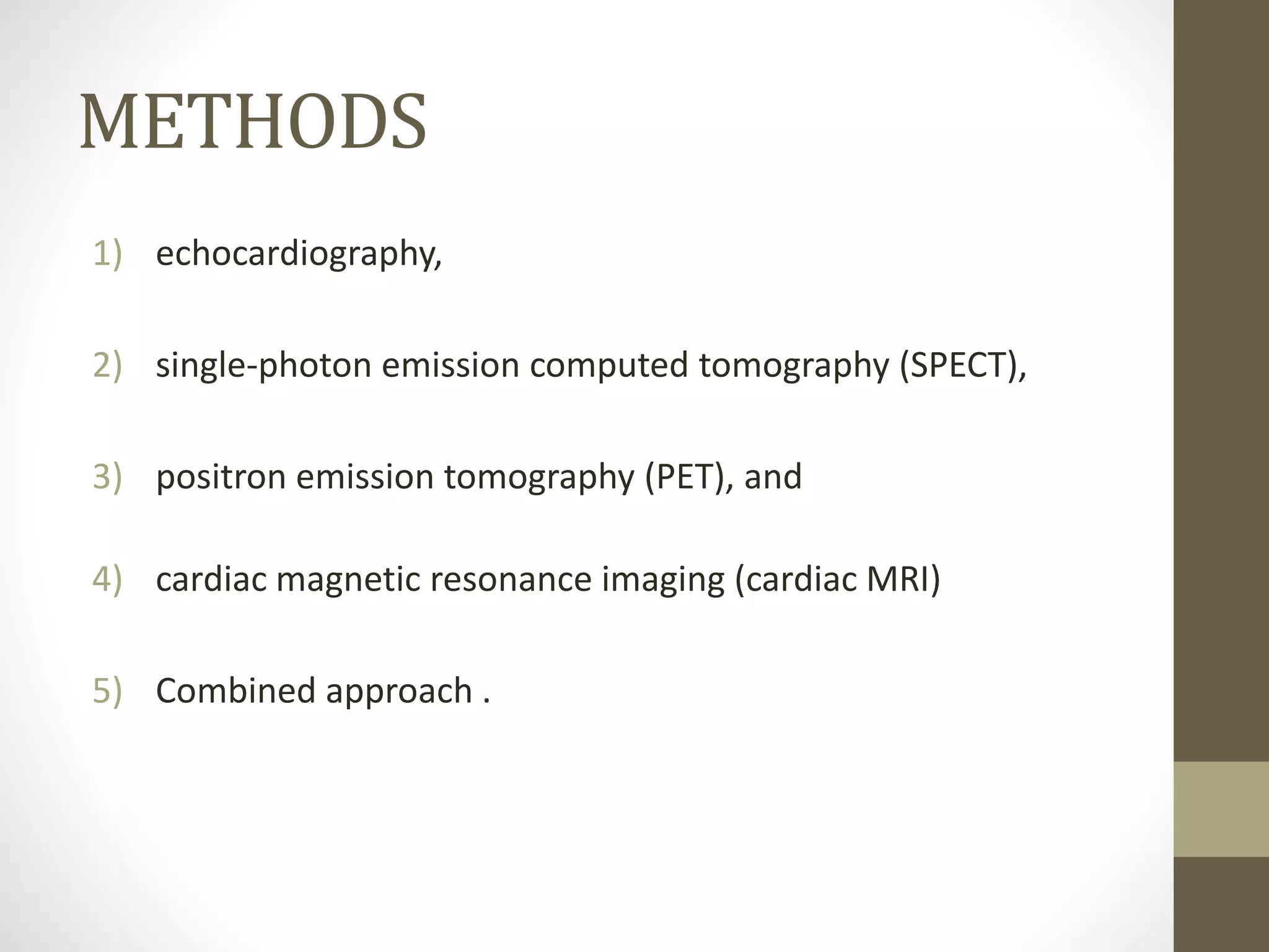 Assessment of myocardial viability | PPTX
